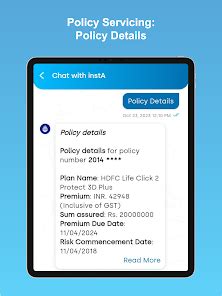 HDFC Life instA Google Play पर ऐपलकशन