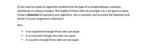 Solved 1 Create A Pseudo Code Representing An Algorithm