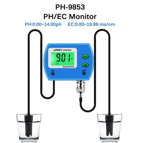 2 In 1 Phec Meter Ph Tester Multi Parameter Water Vicedeal