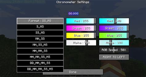 Remind Clock Hud Minecraft Mods Curseforge