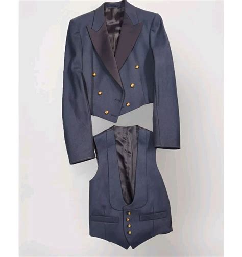 New Raf No 5 Officers Mess Dress Uniform Jacket And Waistcoat 96cm Tall