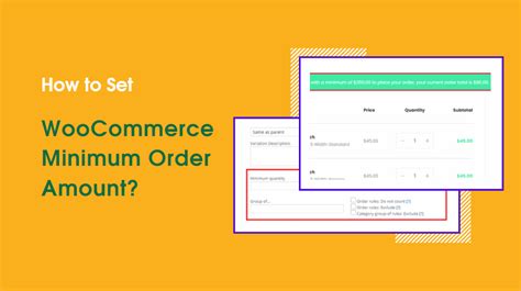 How To Set Woocommerce Minimum Order Amount In 2 Ways