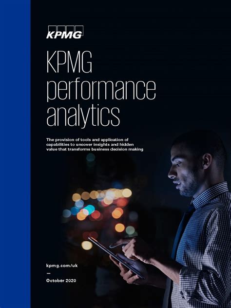 Kpmg Performance Analytics Pdf Analytics Performance Indicator