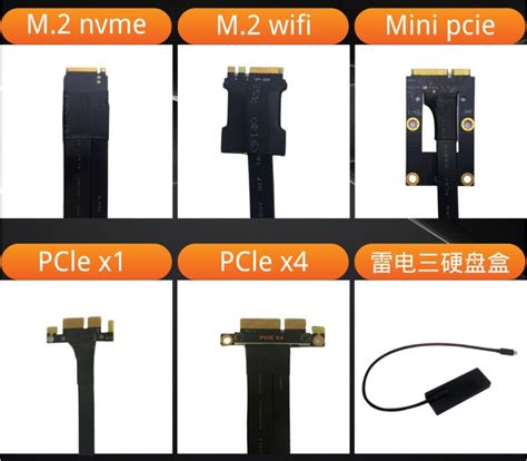 การ์ดแสดงผลภายนอกแล็ปท็อป Egpu Pci E 3 0 X16เพื่อ M 2 Nvme And M 2 Ngff And Mpcie And X1 Pcie And Pcie
