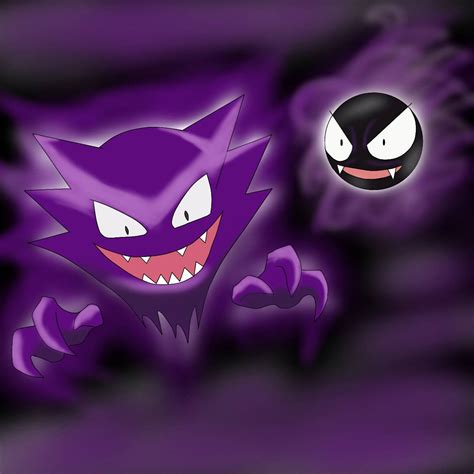 Haunter And Ghost By Zedstep On Deviantart