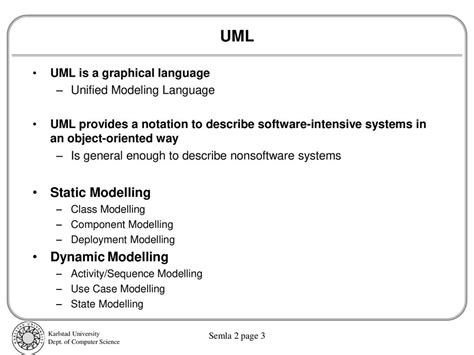 A Short Introduction To Uml Eivind J Nordby Karlstad University Ppt Download