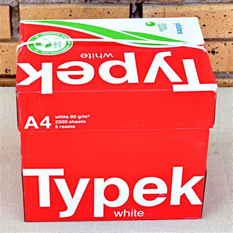 Typek A4 White Office Paper Box Tidy Planet