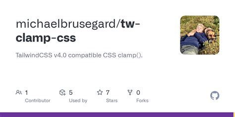 Github Michaelbrusegardtw Clamp Css Tailwindcss V40 Compatible Css
