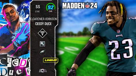 Cj Gardner Johnson Plays Just Like Ceedy Duce Madden 24 Youtube