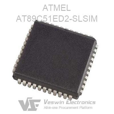 AT89C51ED2 SLSIM ATMEL Processors Microcontrollers Veswin Electronics