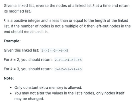 25 Reverse Nodes In K Group Kickstart Coding