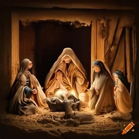 Nativity Scene Tattoos Nativity Scene Stock Images Image 1713954
