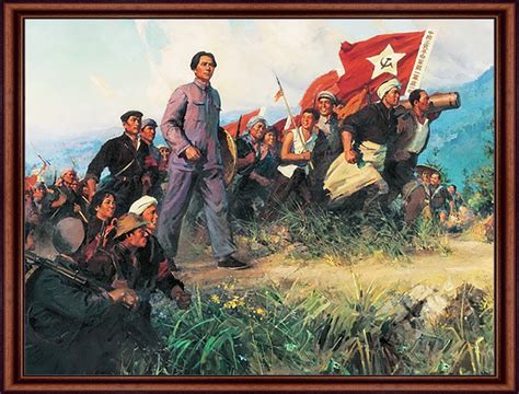 看万山红遍：美术经典中的毛泽东共产党员网