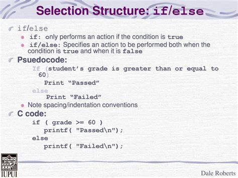 Dale Roberts Lecturer Iupui Ppt Download