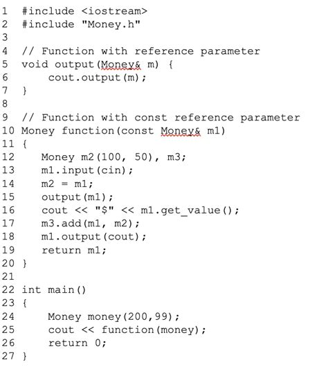 solved what can t you do with constant reference parameter