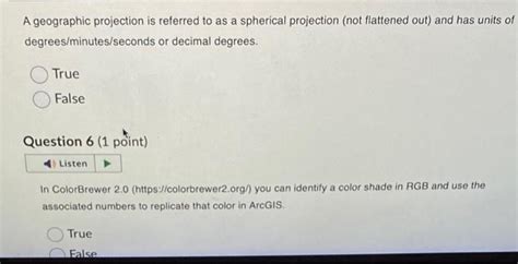 A Geographic Projection Is Referred To As A Spherical