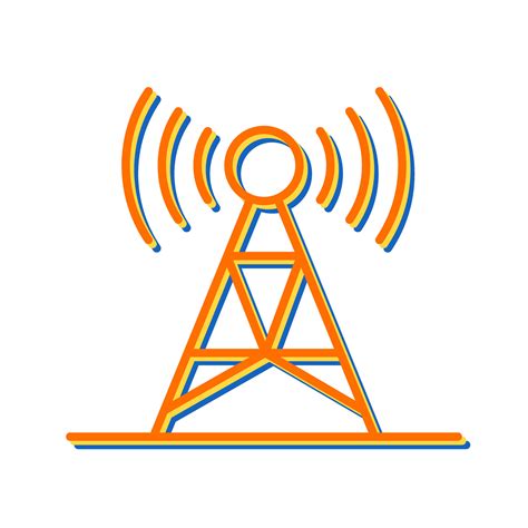 Signal Tower Vector Icon 28258797 Vector Art At Vecteezy