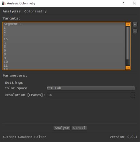 Ianalysisjob — Vian Documentation