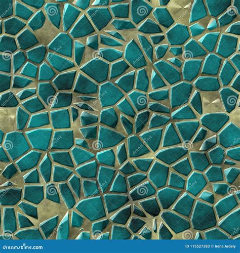 Cobble Stones Seamless Generated Texture Diffuse Bump Normal Stock