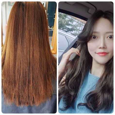 울산 달동 미용실 레이어드펌 염색 동시시술 결스타일 이전 네이버 블로그