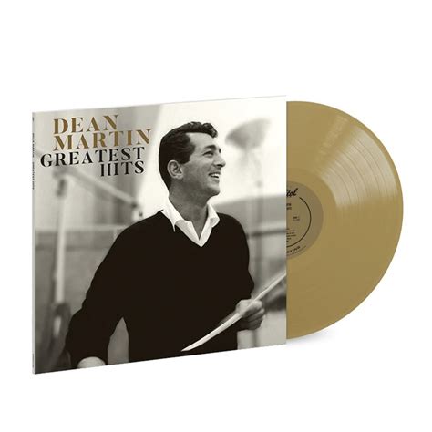 Dean Martin Greatest Hits Exclusive Gold Vinyl Lp Vinceron