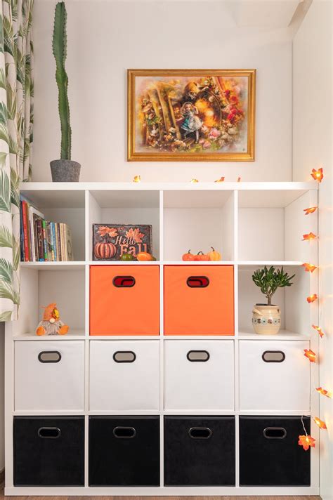 Juicy Orange Best Box For Kallax 33x38x33 Classic Plain Box Storage