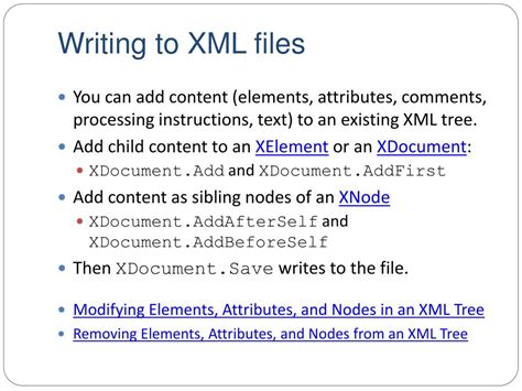 Ppt Xml Files With Linq Powerpoint Presentation Free Download Id