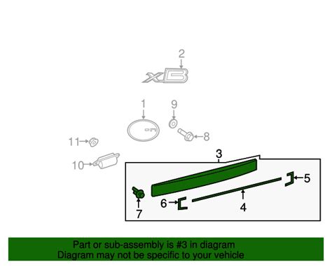 76801 12a00 B0 Garnish Sub Assembly Ba 2008 2014 Scion Xb Oem