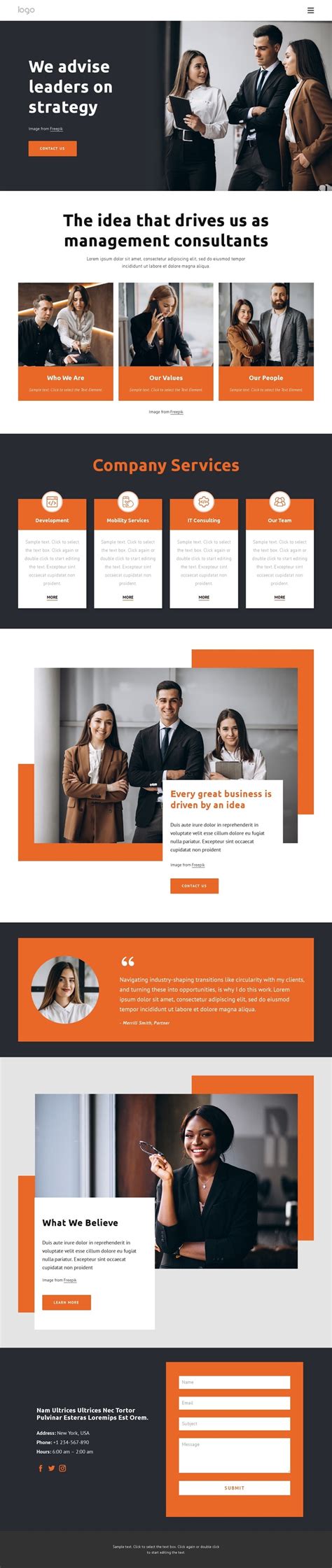 We Provide The Analytic Approach Template By Nicepage