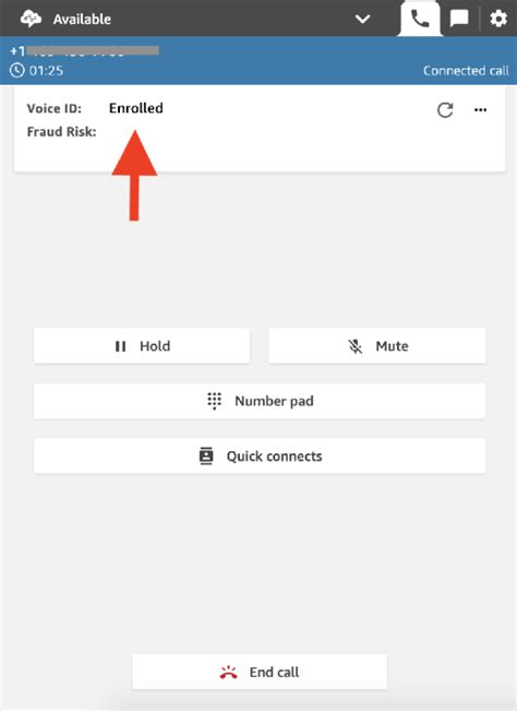 Machine Learning Based Voice Authentication With Amazon Connect Voice Id Aws Contact Center
