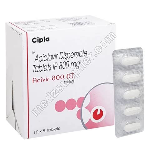 Acivir 800mg Dt Tablet Acyclovir