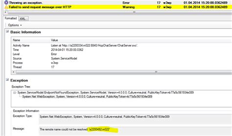 WCF Callback Client Not On DNS There Was No Endpoint Listening At Stack Overflow