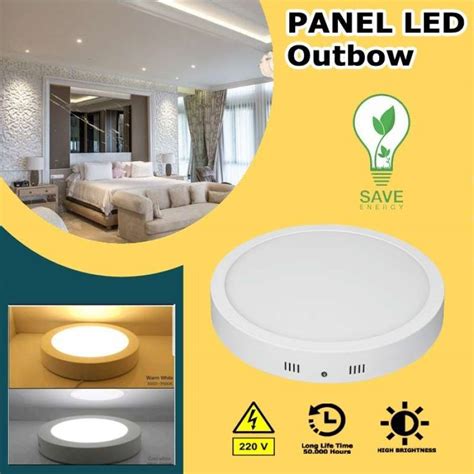 Promo Panel Led Outbow Lampu Downlight Led Panel Bulat Diskon 23 Di