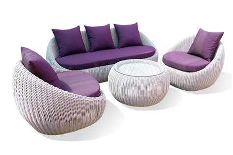 ชุดโซฟารับแขกหวายเทียม Allmakerdesign