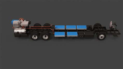 Electric Bus Chassis 3d Model 199 3ds Fbx Obj Max Free3d