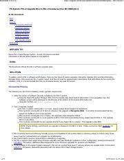 FS System FS Upgrade R X To R X Procedures Pdf Document Of Https Support