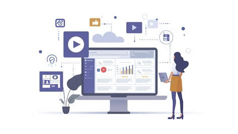 Data Analysis And Visualization On A Computer Screen Premium Ai Generated Image