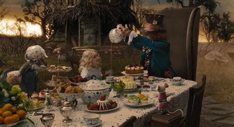 Alice In Wonderland Golden Flashback Scene Eat Me Alice In Wonderland