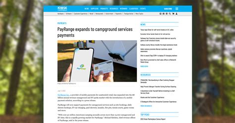 Payrange Announces Mobile Payment Solutions For Campground And Rv Site