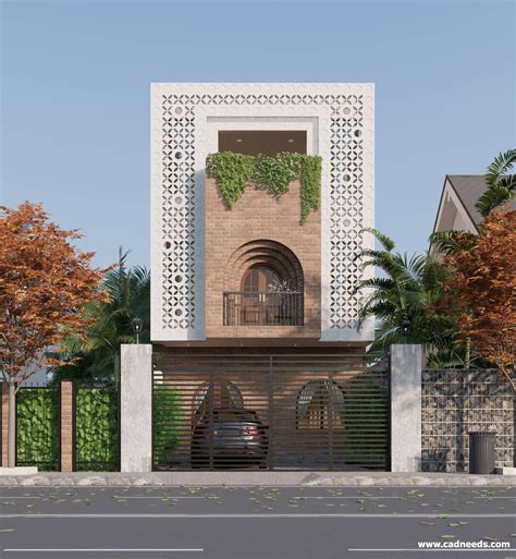 Elegant Facade Design Tutorial With Grc Cladding And Stepped Arched In Revit