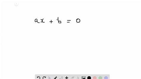 SOLVED What Is A Linear Equation In One Variable Give An Example Of This Type Of Equation