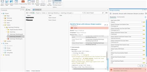 Solved Geoprocessing In Arcgis Pro Using Arc Hydro Tools Esri Community
