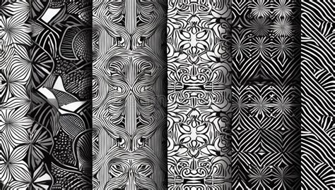 Stunning Collection Of Seamless Geometric Ornament Patterns In Various Styles A Vibrant Display