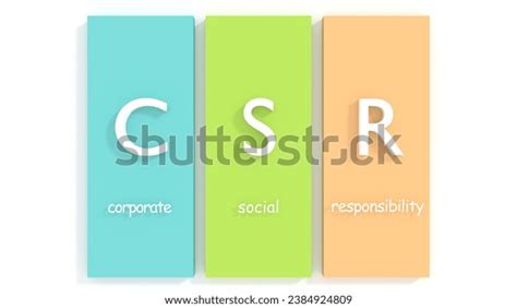Csr Corporate Social Responsibility Ethical Honest Stock Illustration 2384924809 Shutterstock