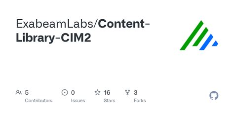 GitHub ExabeamLabs Content Library CIM
