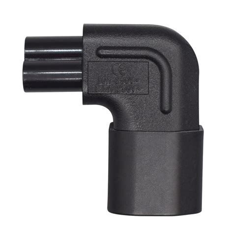 Преобразователь мощности Iec320 C5 Iec C14 штекер и гнездо угловой разъем вверх вниз розетка