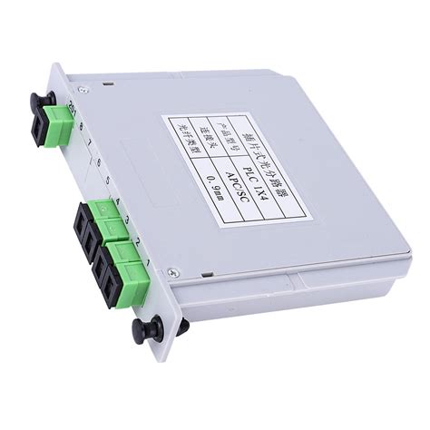 Blade Optical Splitter, Practical Low Loss 1X4 Fiber Splitter, Low Back ...
