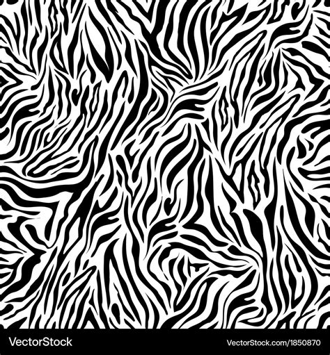 Zebra Seamless Background Royalty Free Vector Image