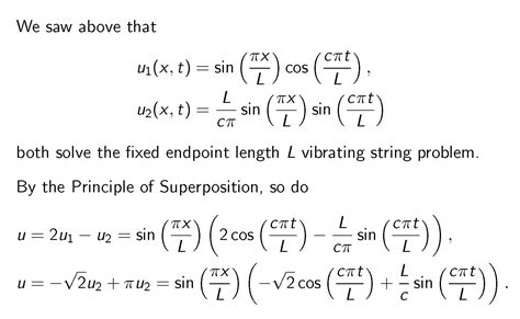 Show That U1 X T And U2 X T In The Lecture Chegg Com
