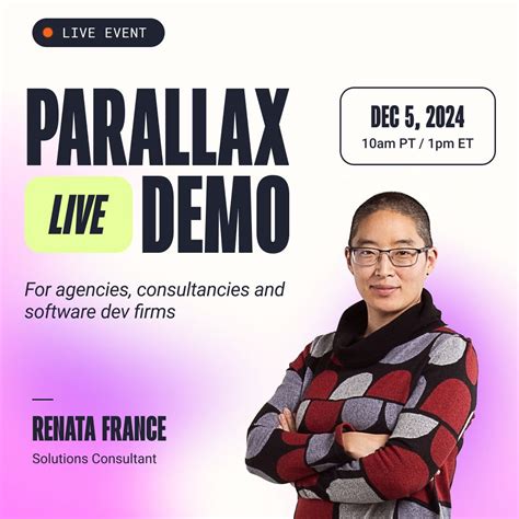 parallax on linkedin 🚨 we re hosting a group demo of parallax no mics